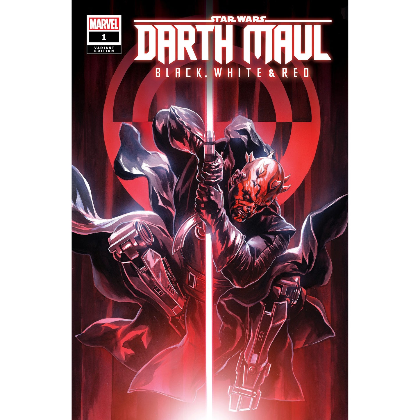STAR WARS: DARTH MAUL - BLACK, WHITE & RED #1 UNKNOWN COMICS FELIPE MA ...