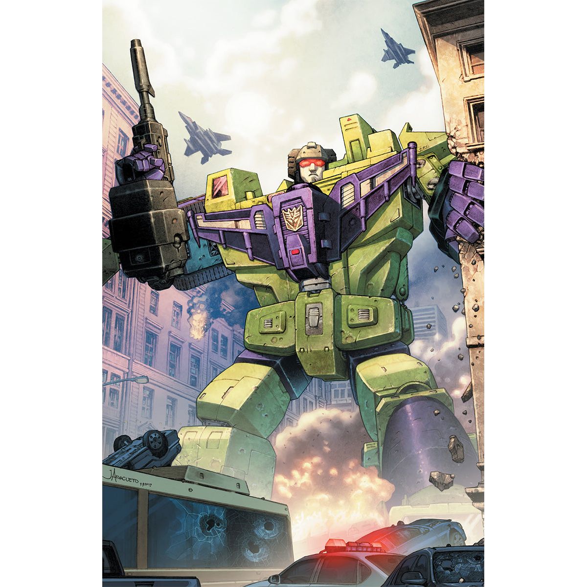 Transformers #18 Unknown Comic Jay Anacleto Exclusive Virgin Var (03/1 ...