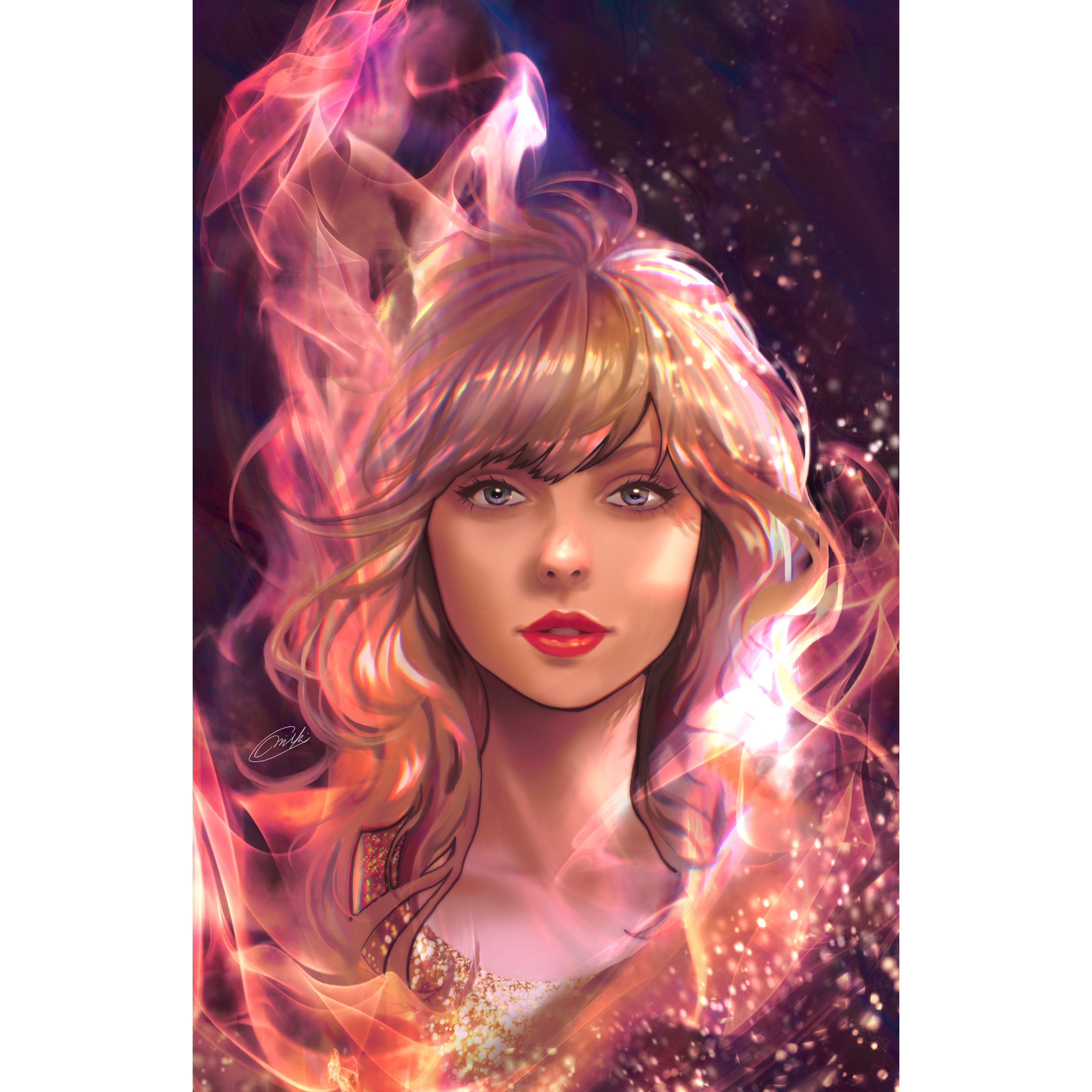 [CHROME] FEMALE FORCE TAYLOR SWIFT #2 THE SEQUEL UNKNOWN COMICS MIKI O ...
