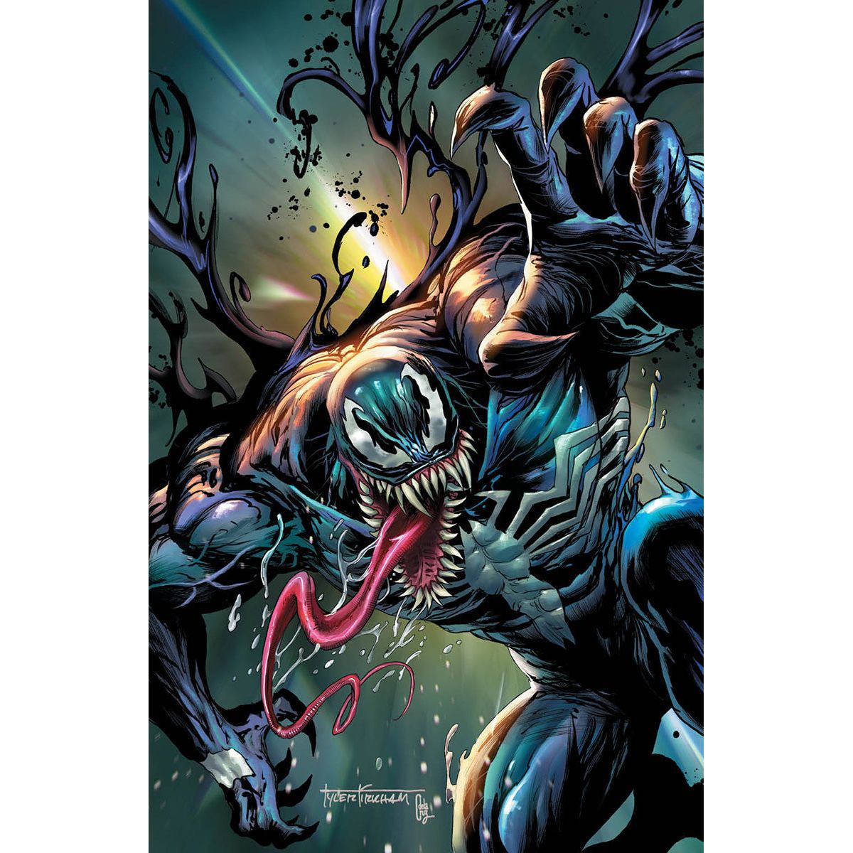 VENOM #12 UNKNOWN COMICS TYLER KIRKHAM EXCLUSIVE VIRGIN VAR (10/26/202 ...