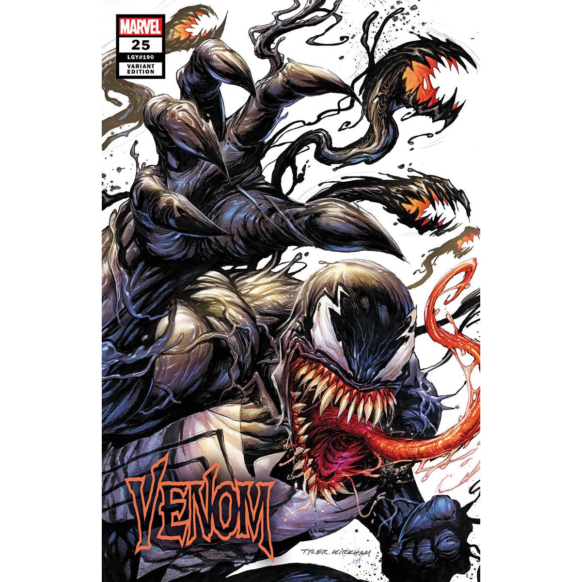 VENOM #25 UNKNOWN COMICS TYLER KIRKHAM EXCLUSIVE VAR (04/08/2020 ...